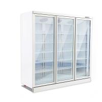 China Commercial Display Fridge Freezer Multi Door Vertical Freezing Showcase for sale