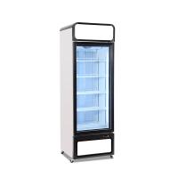 China Supermarket 450L Glass Door Vertical Freezer Showcase for sale