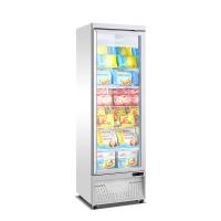 China Supermarket Single Door Refrigerator Upright Glass Door Freezer Showacase for sale