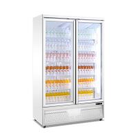 China 1/2 / 3 / 4 Doors Beverage Bottle Cooler Fridge Refrigerator For C Store for sale