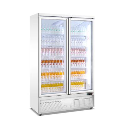 China 1/2 / 3 / 4 Doors Beverage Bottle Cooler Fridge Refrigerator For C Store for sale