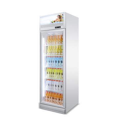 China Supermarket Upright Commercial Chiller Cold Drink Display Refrigerator for sale