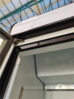 China Supermarket Glass Door Vertical Freezer Showcase With Fan Cooling System for sale