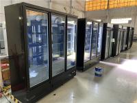 China 3 Doors Upright Freezer For Ice Cream Display for sale