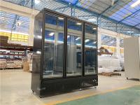 China 3 Doors Upright Freezer For Ice Cream Display for sale
