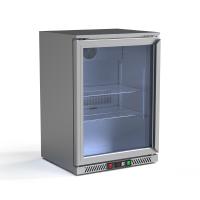 China Glass Swing Door Back Bar Cooler Mini Fridge Desktop Under Bar Cooler for sale