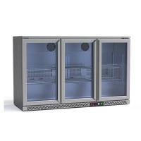 China 300L Glass Door Counter Top Mini Fridge Desktop Display Cooler for sale