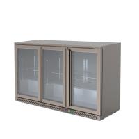 China Hotel Display Fridge Beer Bar Refrigerator Glass Hinge Door Back Bar Cooler With CE CB for sale