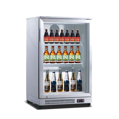 China Stainless Steel Back Bar Beer Display Cooler For Bar & Hotel for sale