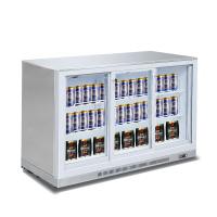 China Triple Transparent Glass Door Under Bar Beer Cooler With 300L Volume for sale