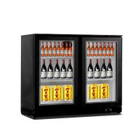 China Glass Door Mini Bar Fridge Beer Chiller Drink Cooler For Hotel for sale