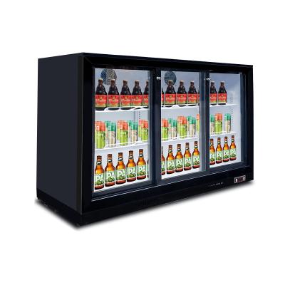China Commercial Display Showcase Mini Fridge Display Cooler For Beer for sale