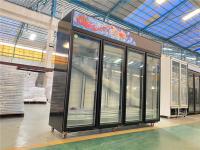 China Supermarket Refrigeration Equipment 1 2 3 4 Doors Vertical Display Fridge Cooler for sale