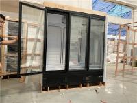 China Supermarket Frozen Food 3 Doors Upright Freezer for sale