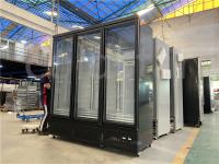 China Supermarket Frozen Food 3 Doors Upright Freezer for sale