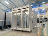 China Commercial 1 2 3 4 Doors Drinks Refrigeration Showcase With Digital Thermostat for sale