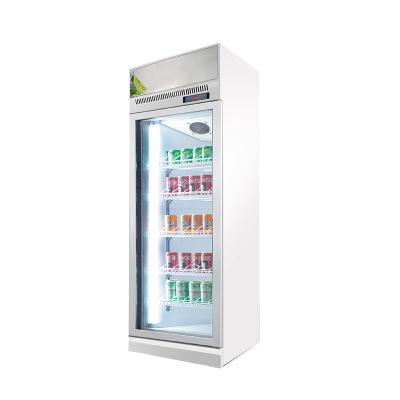 China Commercial Drinks Glass Door Display Chiller Soda Upright Cooler for sale