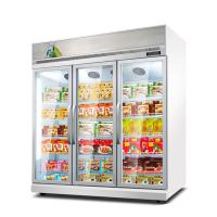China Upright Freezer Philippines / Malaysia Used Commercial Ice Cream Display Freezers for sale