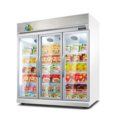 China Upright Freezer Philippines / Malaysia Used Commercial Ice Cream Display Freezers for sale
