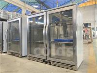 China 200L Double Hinge Door Beer Cooler Back Bar Chiller From RUIBEI Refrigeration for sale