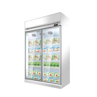 China Large Capacity Single Temperature Refrigeration Equipment Cold Drink Display Refrigerator for sale