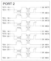 China Dual Port SMD LAN Transformer ABRACON ALANS10002-6NA1ET for Ethernet 10 100 1000 BASE-T Applications for sale