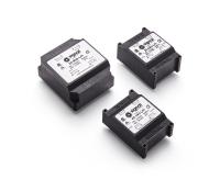 China Encapsulated low profile transformer with improved efficiency and mounting holes Bel Fuse 24-250-LPI for sale