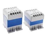 China Chassis Mount Transformer with Dual Secondary Outputs and Reinforced Insulation Bel Fuse ECO-450-40 for sale