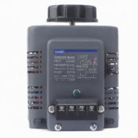China Single phase autotransformer contact voltage regulator CHINT TDGC2-0.2 with rated input voltage 220 volts for sale