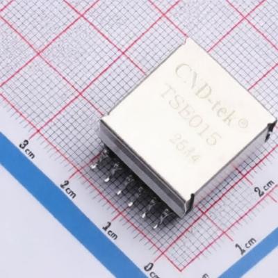 China Flyback PoE Transformer CND-tek TSE015 T Featuring 250kHz Switching Frequency and 1500 Vrms Isolation for sale
