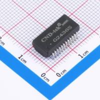 China 1000 Base T Gigabit Ethernet PoE Transformer Module CND tek G2436S Single Port with High Isolation for sale