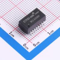 China Single Channel 10 100M POE Transformer Module CND tek H1102N with Low Profile Surface Mount Packaging for sale