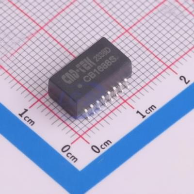 China SMD transformer CND-tek CB1688S optimized for vehicle and LAN 10 100 Base TX transceiver applications for sale