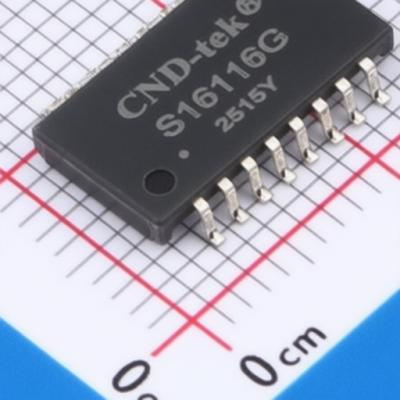 China 10 100Mbps Ethernet interface CND tek S16116G T CND with IEEE 802 3ab compliance and EMC enhancement for sale