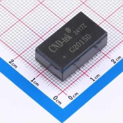 China Through Hole Package Single Port Transformer Module CND-tek G2015D for 1000 BaseTX Ethernet Networks for sale