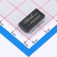 China 5G Single Port Transformer Module CND-tek FG2460S supporting Category 5 UTP cable with IEEE 8023bz compliance for sale