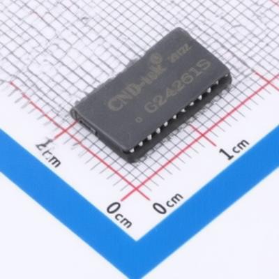 China Single Port Transformer Module CND-tek G24261S Supporting IEEE 802.3ab Standard and 1 to 1 Turns Ratio for sale