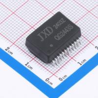 China 2.5G POE Single Port Transformer Module with 1 to 1 Turns Ratio CND-tek QG2443S and Surface Mount Packaging for sale