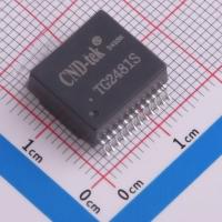 China Surface mount transformer module CND tek TG2481S designed for low common mode emissions in 10G networks for sale