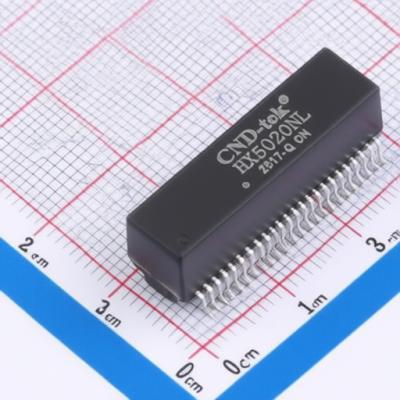 China Gigabit Ethernet Transformer Module CND-tek HX5020NLTP-CND Supporting IEEE 8023ab Standard for Network for sale
