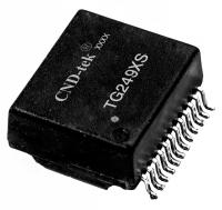 China 10G Single Port Transformer Module CND-tek TG2491S Featuring Isolation And Low Common Mode Emission for sale