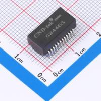 China 1000M POE Single Port Transformer Module CND-tek G2446S for Long Haul Gigabit Ethernet Applications for sale