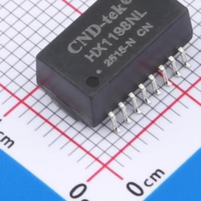 China transformer CND tek HX1198NLTP CND designed for 10 100 Base TX transceivers and POE plus applications for sale
