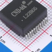 China Low profile Surface Mount Packaging transformer module CND-tek L22B05 supporting IEEE 802.3an 10G Base Z standard for sale