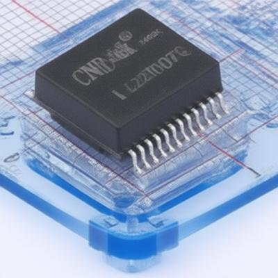 China Single Port 10G Transformer Module for Ethernet CND-tek L22T007Q Featuring Low Common Mode Emission for sale