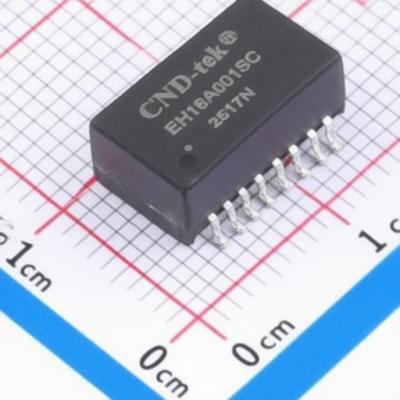 China CND tek EH16A001SC T CND transformer module with 1 20 max DC resistance and 0 5H max leakage inductance for sale