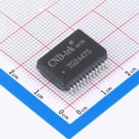 China Single Port Transformer Module CND-tek TG2447S Supporting 1 to 1 Turns Ratio for 5G PoE Applications for sale