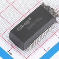 China 1000 Base-T Double Port Transformer Module CND-tek G4802CG T Supporting Four Pairs Category 5 UTP Cable for sale