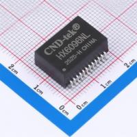 China Single Port Gigabit Ethernet Transformer Module CND-tek HX6096NLTP-CND with 720mA Current Capability for sale