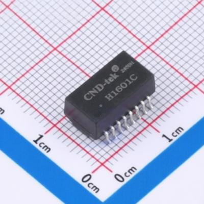 China CND tek H1601C 10 100M POE Single Port Transformer Module with 720mA Current Capability per POE Port for sale